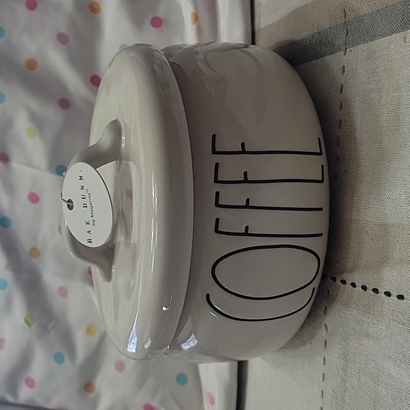Rae Dunn | Kitchen | Rae Dunn Coffee Container With Lid | Poshmark